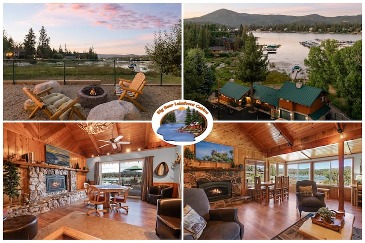 5-star Lakefront Cabin Fire Pit Game Room! Le - Big Bear Lake, CA