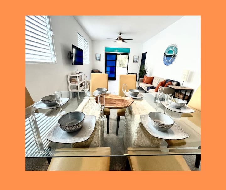 3br, 2ba + Balconies | Hip Loíza, Beach & Cafés - San Juan