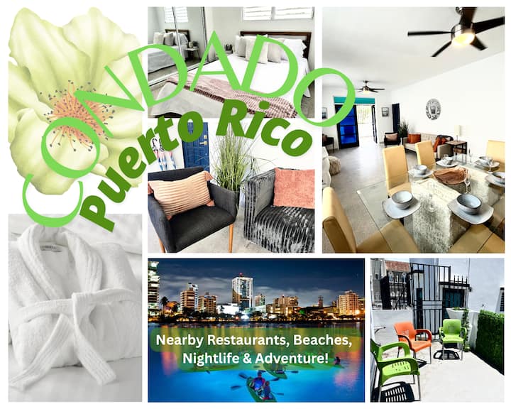 2 Balconies + Hammock | Walk To Beaches & Eateries - San Juan