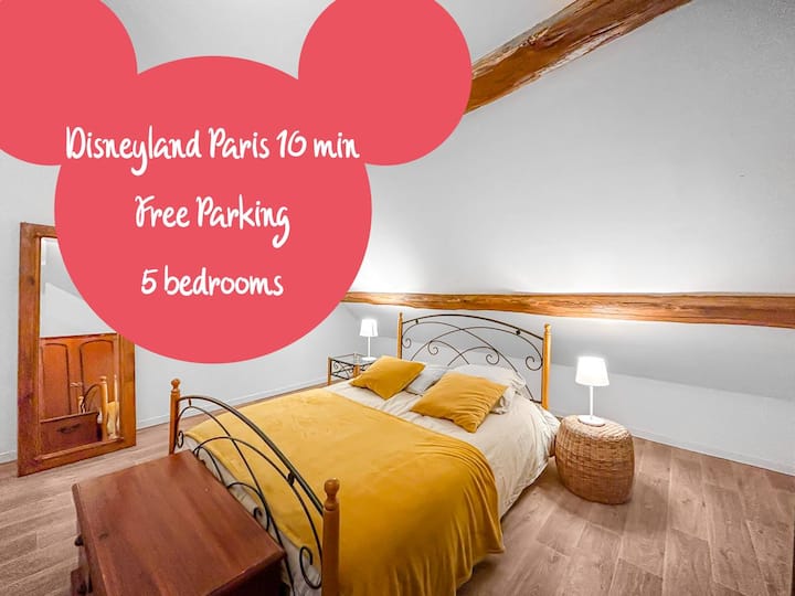 Villa Charme De Morin – 15 Min De Disneyland - Crécy-la-Chapelle