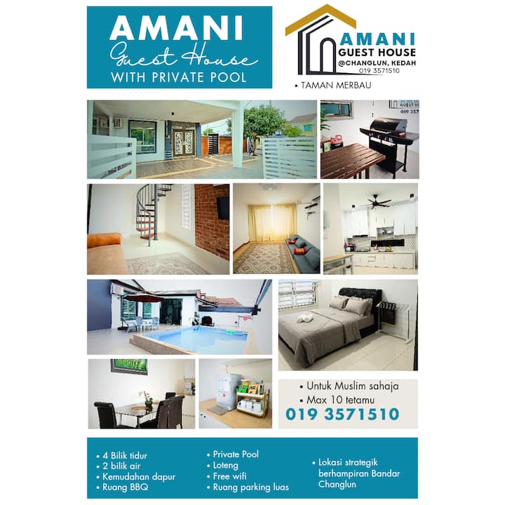 Guest House With Private Pool - Changlun