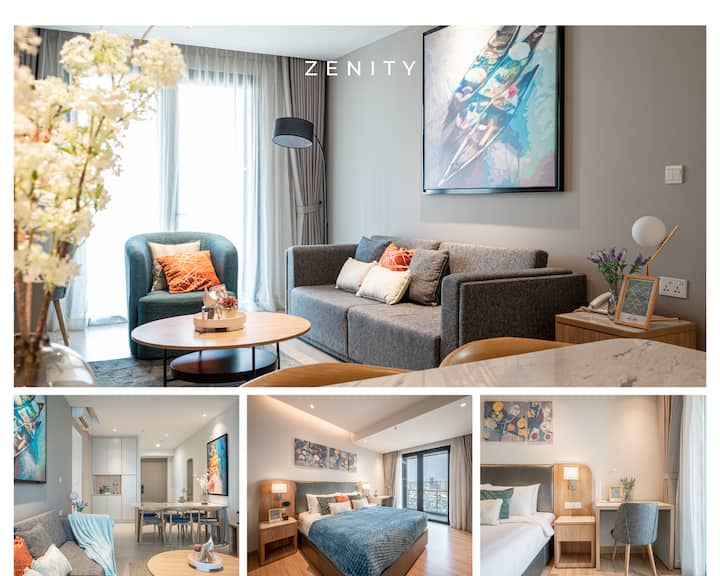 Zenity 5* D1 Urban Chic_3br+ Central Pool/gym/tub - Ho Chi Minh City