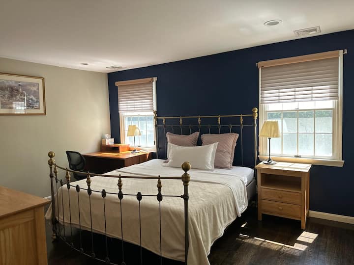 Boston Lexington Quiet King Bed Room Single House - Lexington, MA