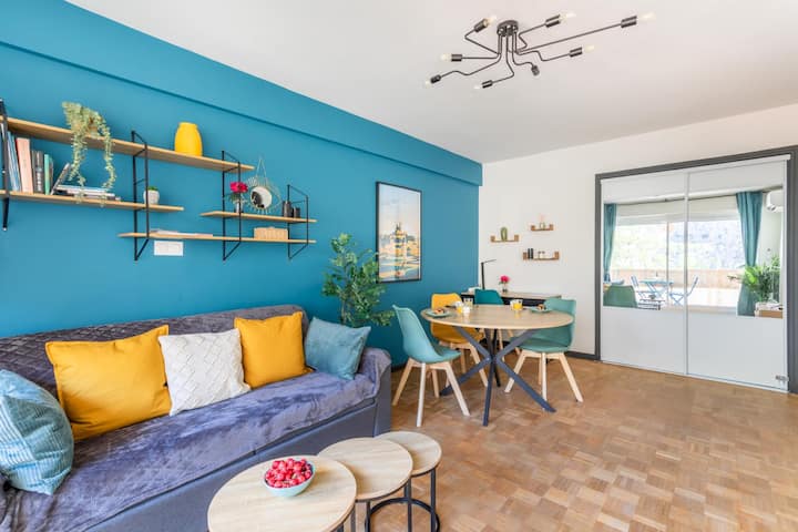 Divine Idylle Central Vieux-port Terrasse Clim - 마르세유