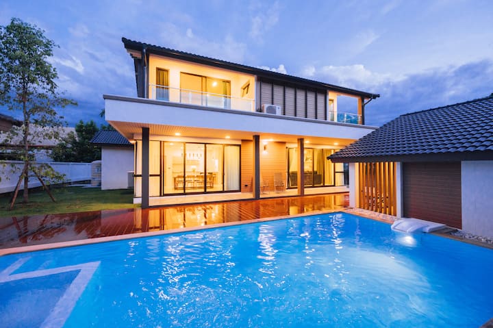 Ma-umi Chiang Mai Pool Villa 5 Brs-10 Mins To City - Chiang Mai