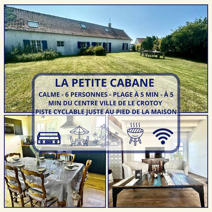 La Petite Cabane-piste Cyclable-5min De La Plage - Baie de Somme