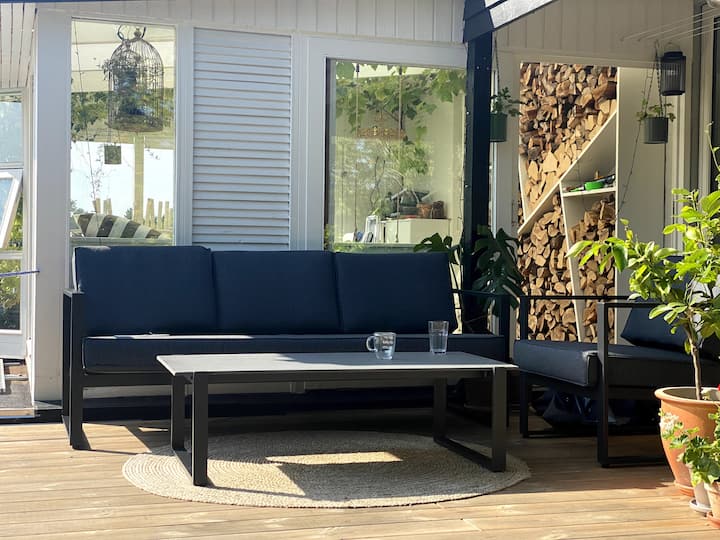 Charming House With A Lovely Terrace And Garden - Denmark