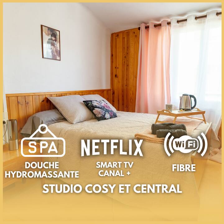 La Rosée - Studio Zen, Sdd Hydromassante, Smart Tv - Bourbonne-les-Bains