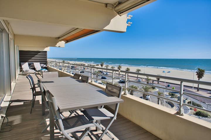 Magique 8 Pers., 5*, 115m² , 3 Chambres - Canet-en-Roussillon