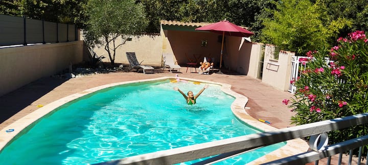 Sud Ardèche Villa Avec Piscine - Vallon-Pont-d'Arc