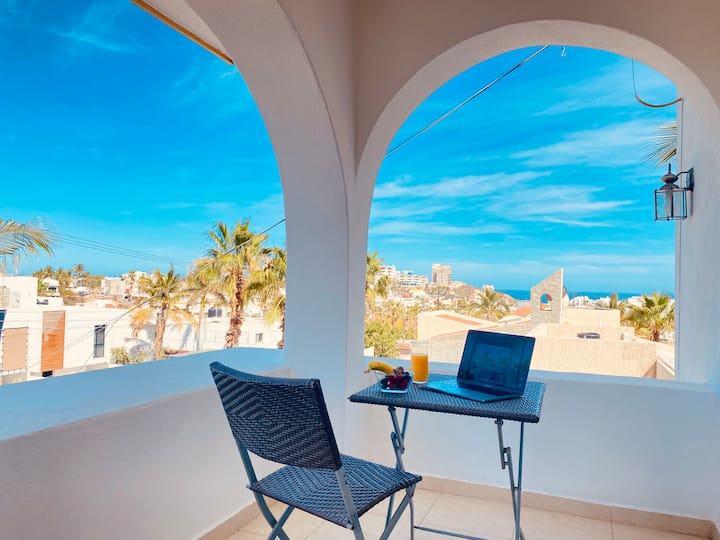 Spacious Room With Private Terrace In San Jose - San José del Cabo