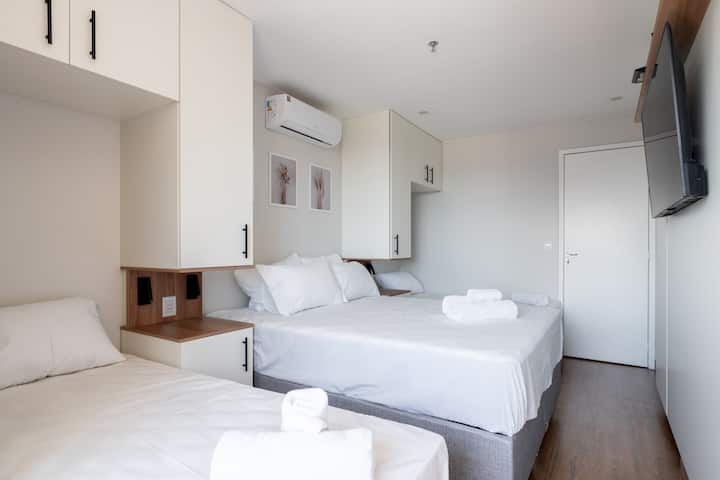 Moderno Flat Para Família Ou Grupo No Centro - Brasília