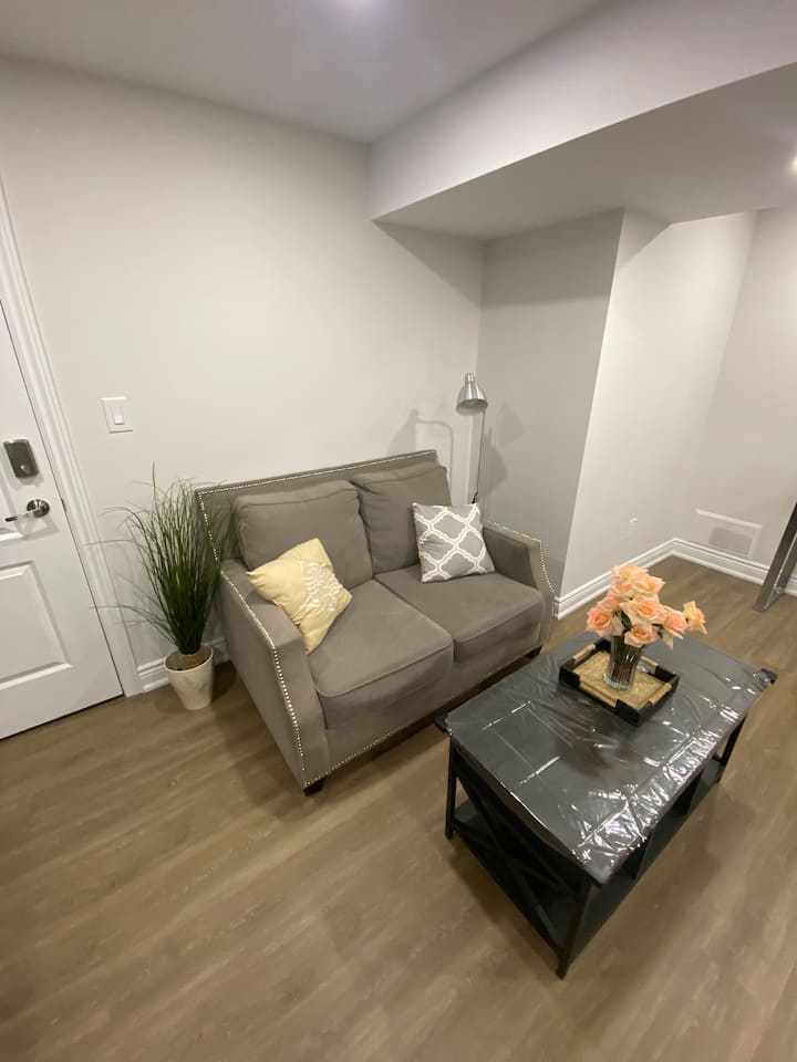 Newly Furnished Basement One Bedroom +Washroom! - Brampton