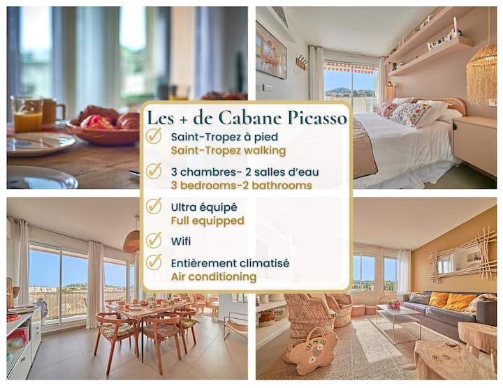 Saint-tropez-3 Chambres Et 2 Salles D'eau-parking - Saint-Tropez