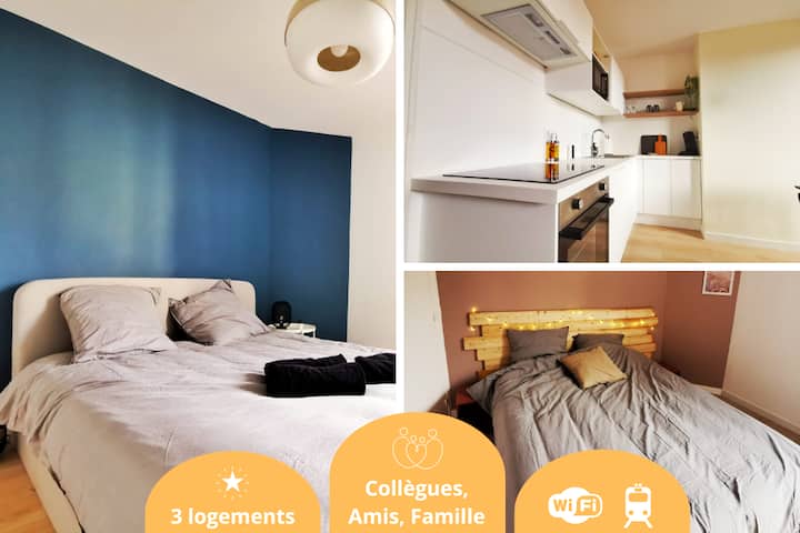 3 Apparts Charmants Lensois (Centre-gare-stade) - Carvin