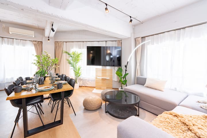 1ldk63㎡貸切2f|max8人|池袋2分|新宿12分|渋谷18分|jr大塚駅5分 On Foot - Ikebukuro