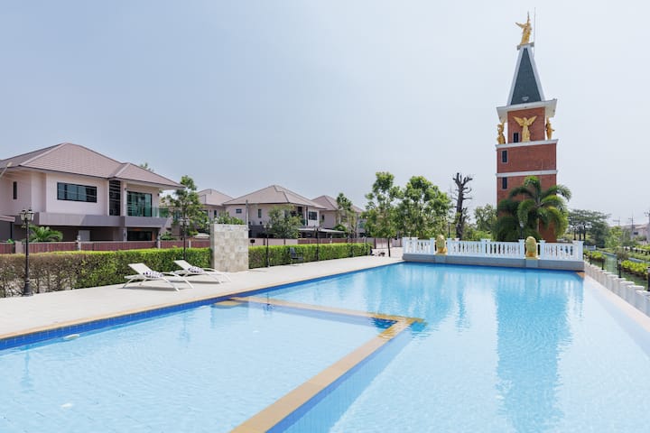芭堤雅别墅 可住 6人 10分钟车程到达步行街 - Pattaya City