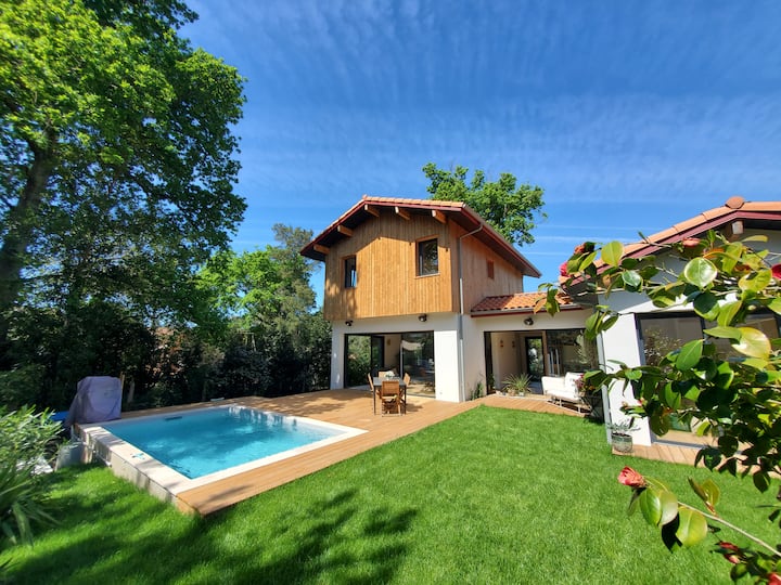 Villa Au Calme Avec Piscine - Capbreton