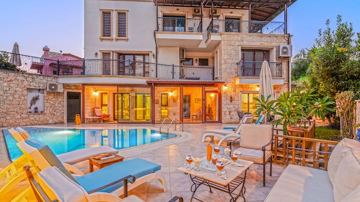 Lyciasun Apart Kalkan Center 2 Bdr 3bth Prv Pool - Kalkan