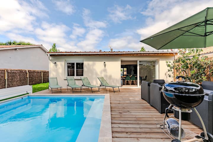 Maison De Charme Familiale 8pers - Andernos-les-Bains
