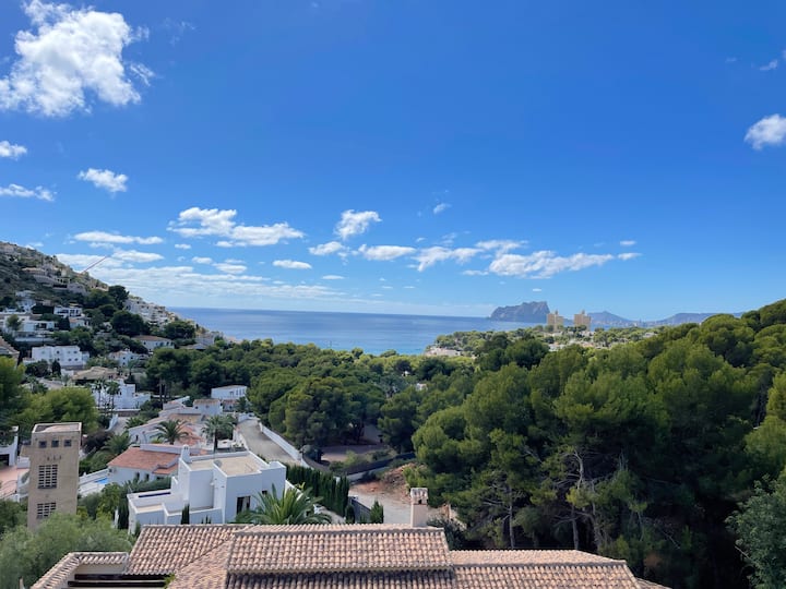 Villa With A Fantastic Seaview & Pool In El Portet - Moraira