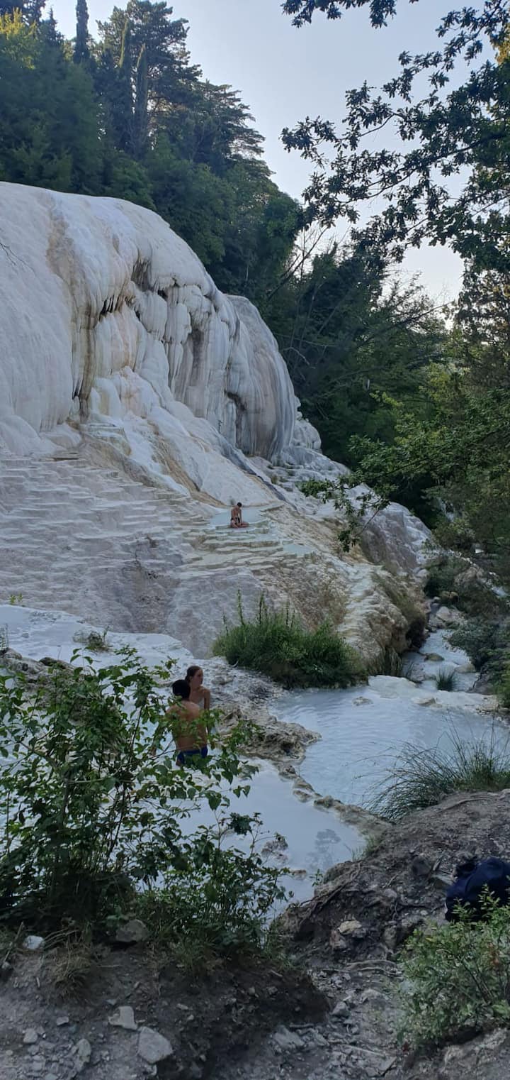 Camera E Bagno Nella Dimora Vista Horti - San Quirico d’Orcia