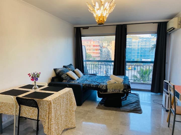 Grande Chambre, Belle Vue Balcon Sur Tête Carré. - Nizza