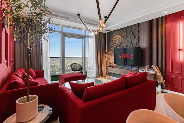 5* Living | Burj Khalifa Infinity Pool | Gym | Spa - Dubái