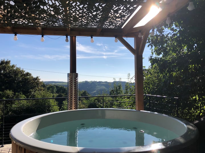 L'orée Du Mézenc - Bain Nordique*vue*wifi - Saint-Front