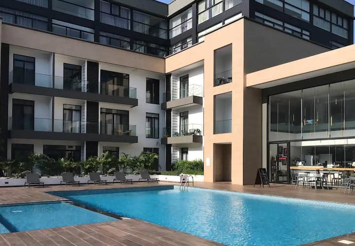 Luxe Modern-exec 1 Bedroom 
[Near French Embassy] - Accra