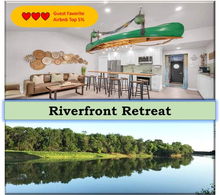 Immaculate Riverfront & Tiki Close2 Silos & Baylor - Waco, TX
