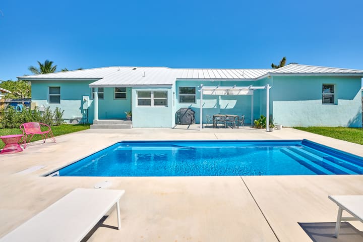 4br Retreat W/heated Pool • Near Downtown Delray - Delray Beach, FL