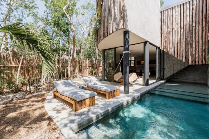 Villa Tropical Zen - Pvt Pool Concierge 24/7 - Tulum