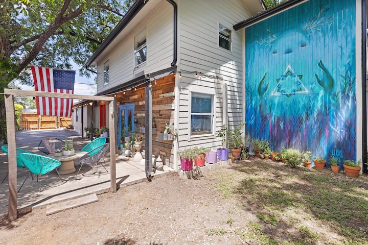 Boho Backyard Hideaway - Austin, TX