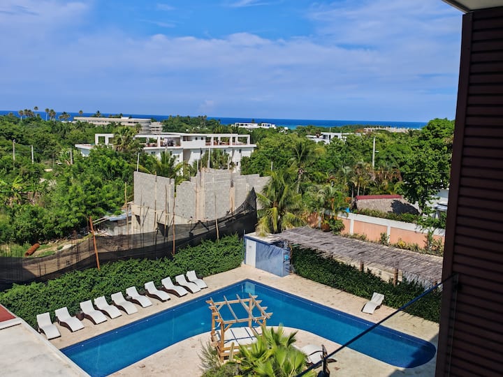 1br With Panoramic View, 5 Min To Beach - Cabarete