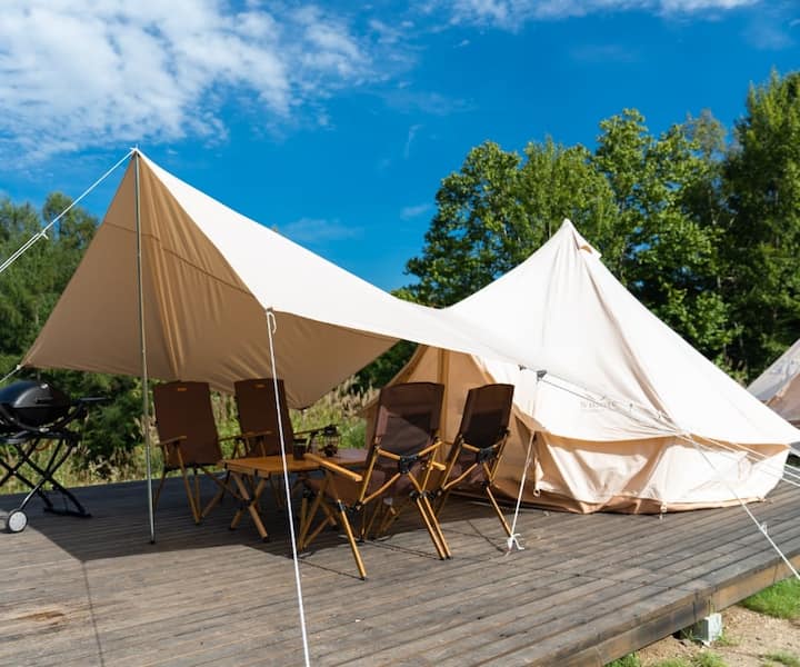 【Enjoy The Nature!】 Grand Tent Site/ 5ppl - Chitose