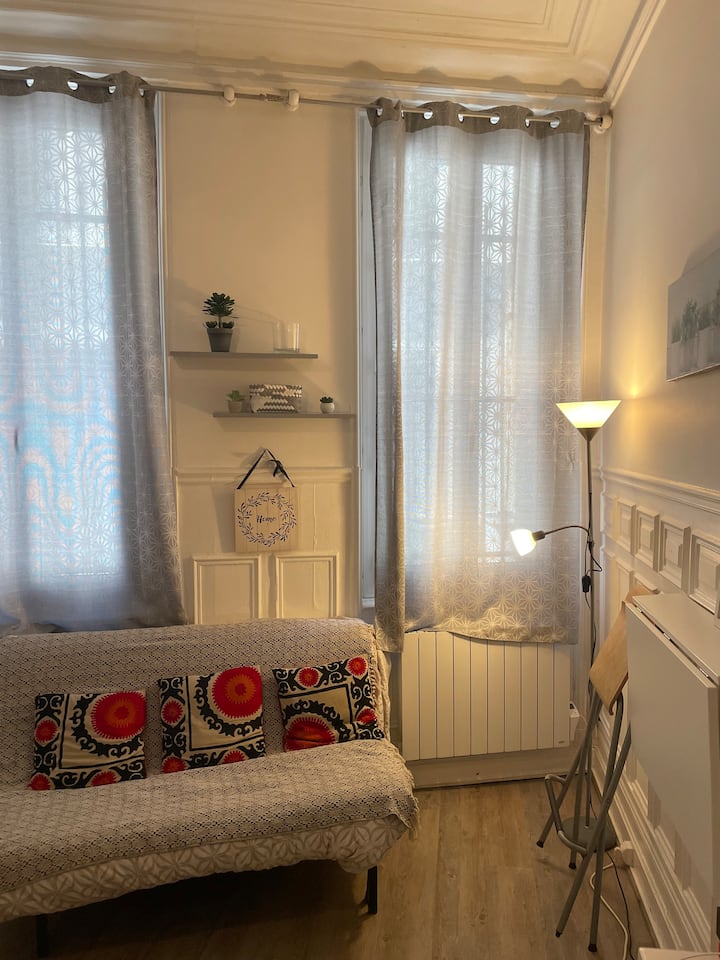 Studio Cosy, Hypercentre-wifi-netflix - Université de Rouen Normandie