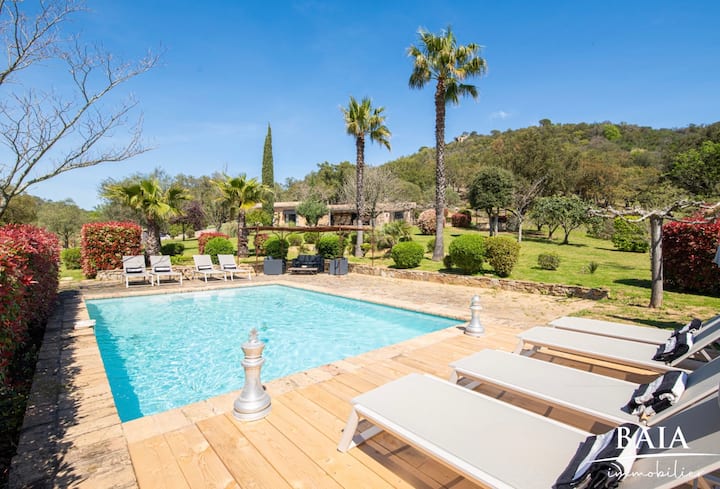 Baialocation - Villa éLégante Avec Jardin, Piscine - Le Plan-de-la-Tour