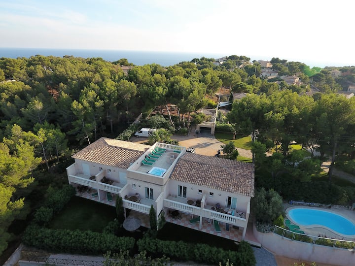 Appartement "Les Calanques" - Plage Ensuès-la-Redonne (la Dugue)