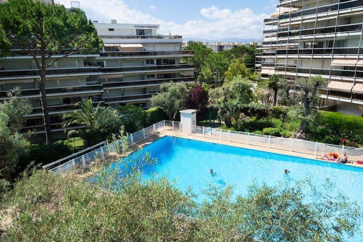 Superbe 2p Proche Plages - Piscine - Juan-les-Pins