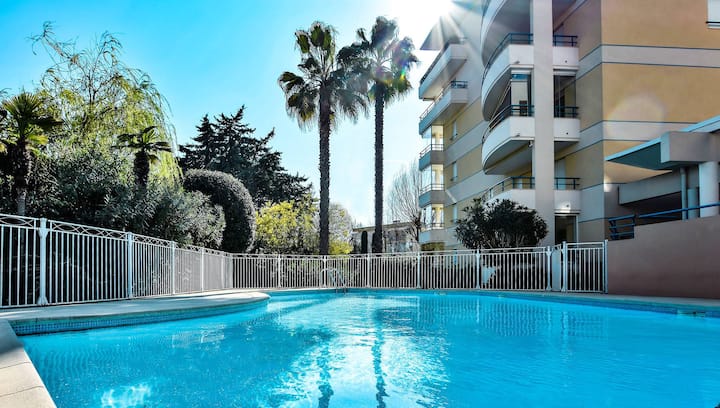 Soleil & Sable-fréjus Appt 4 Pers-classé 3*-clim - Fréjus