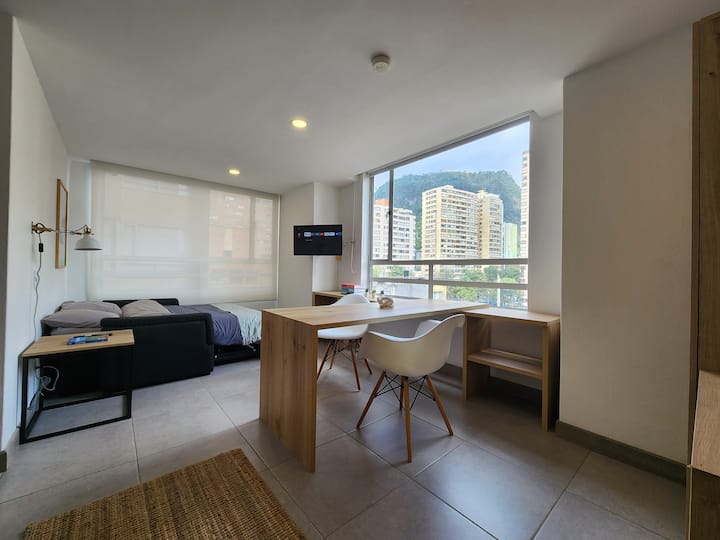 Heart Of Bog Modern Studio - Fast Wifi & Amenities - Bogotá