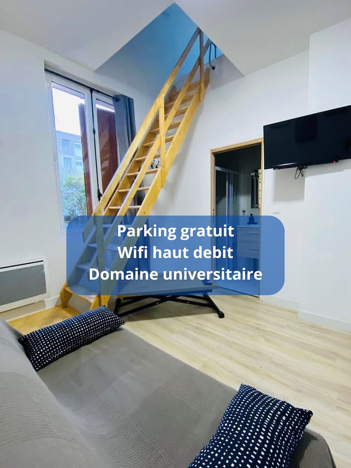 Le Nid -Studio Moderne- - Saint-Martin-d'Hères