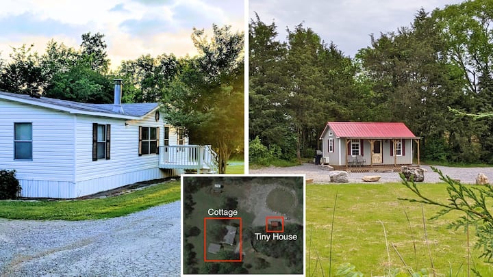 The Cottage & Tiny House! - Arrington Vineyards, Arrington