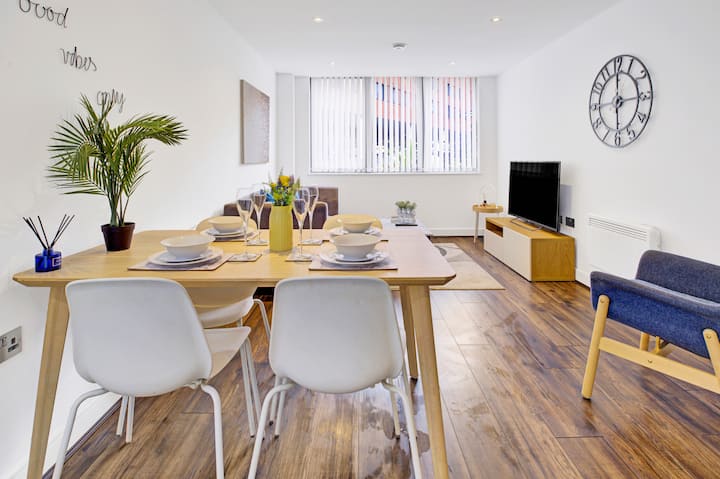 Luxe 2br Birmingham City Centre / Free Wifi / - Selly Oak - Birmingham