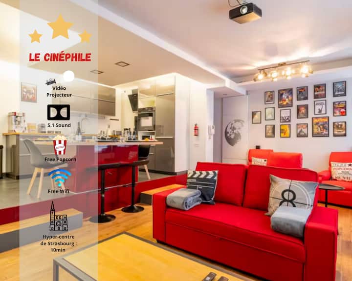 Petit Cocon Ciné, Animaux Ok, à 2 Pas Du Centre - Robertsau