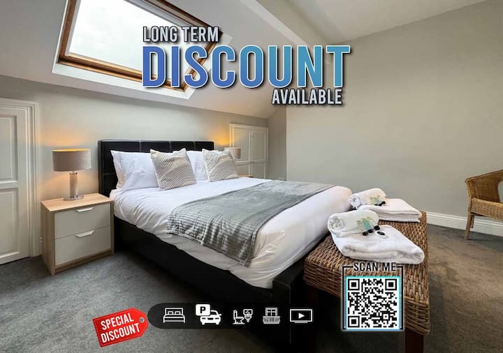 Free Parking | Insurance Stay | Business Trip - Harrogate