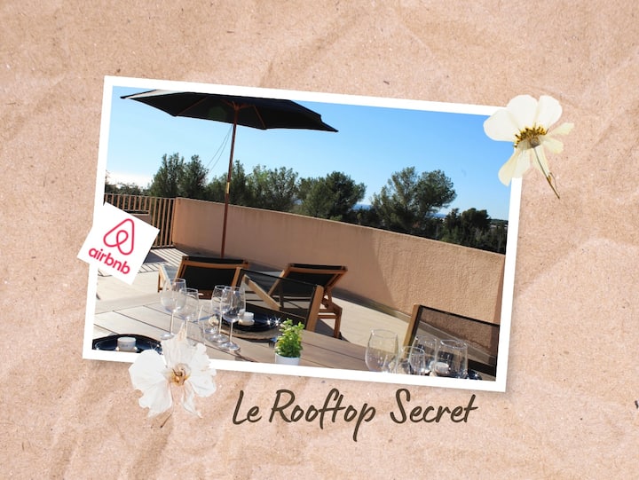 Rooftop Privé Plein Soleil Mer Plage Port - Bandol