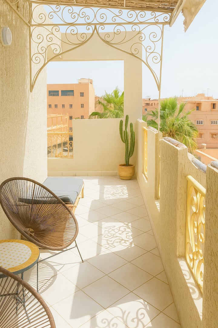 ⵣⴳ Gueliz, Super Terrasse, Douche Spa ⴳⵣ - Marrakech