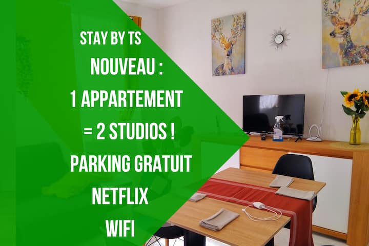 Staybyts-le Nid Perché-parkinggratuit-wifi-netflix - Mulhouse